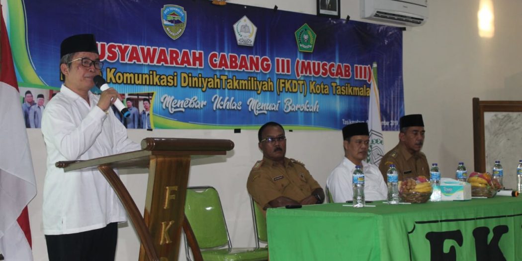 Ahmad Safei Kembali Nakhodai FKDT Periode 2019-2024 | Tasik Zone