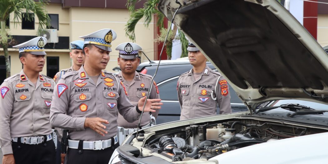 Persiapan Ops Ketupat Lodaya 2023, Kendaraan Dinas Polres Tasik Diperiksa | Tasik Zone